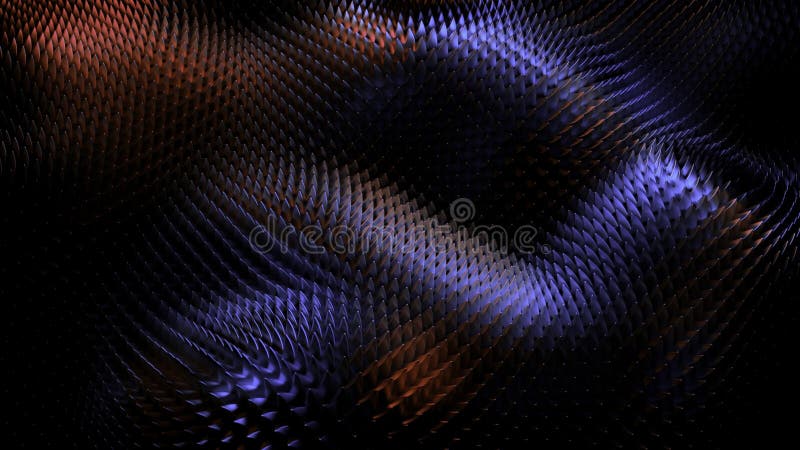 Abstract Metal Texture of Tiny Particles Slowly Rippling. Design ...