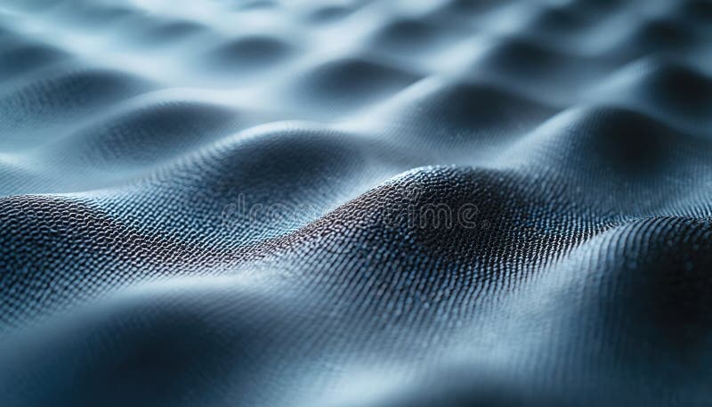 Abstract Metal Wave Surface Texture. Futuristic, Industrial Design ...