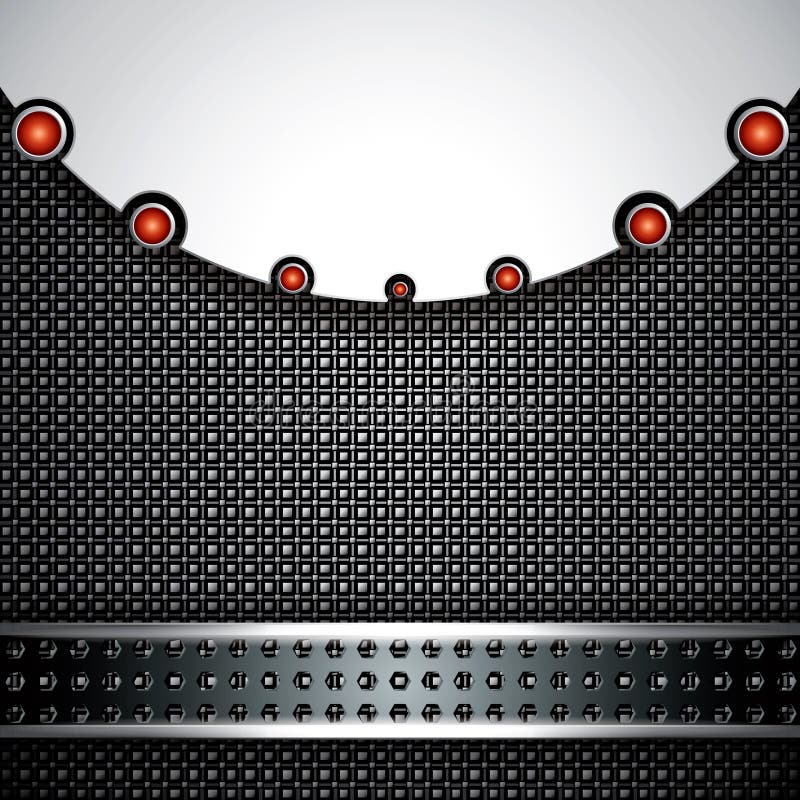 Abstract Metallic Background Stock Vector - Illustration of plate ...