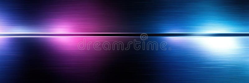 Metallic Blue and Purple Abstract Art with Textured Paint Brush Strokes ...