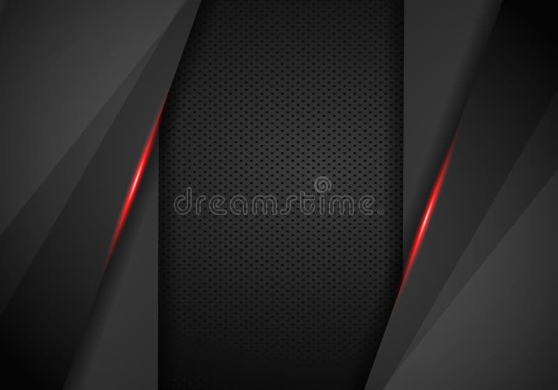 Abstract Metallic Black Red Frame Sport Design Concept Innovation ...