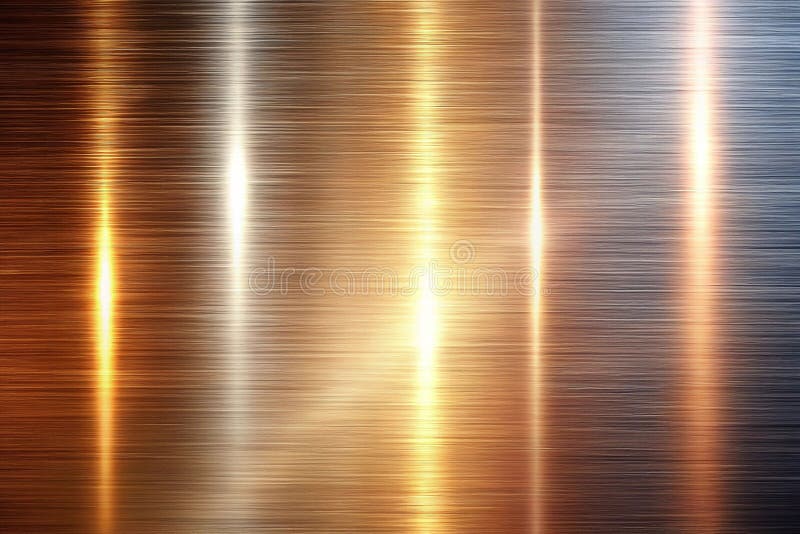 Abstract Metallic Brushed Surface Texture Stock Illustration ...