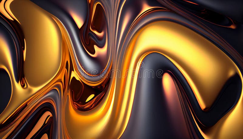 Generative AI, a Metallic Texture for a Luxury or High-tech Website ...