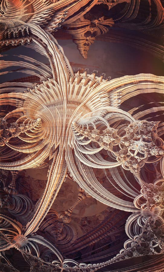 Abstract Metallic Composition Stock Illustration - Illustration of ...