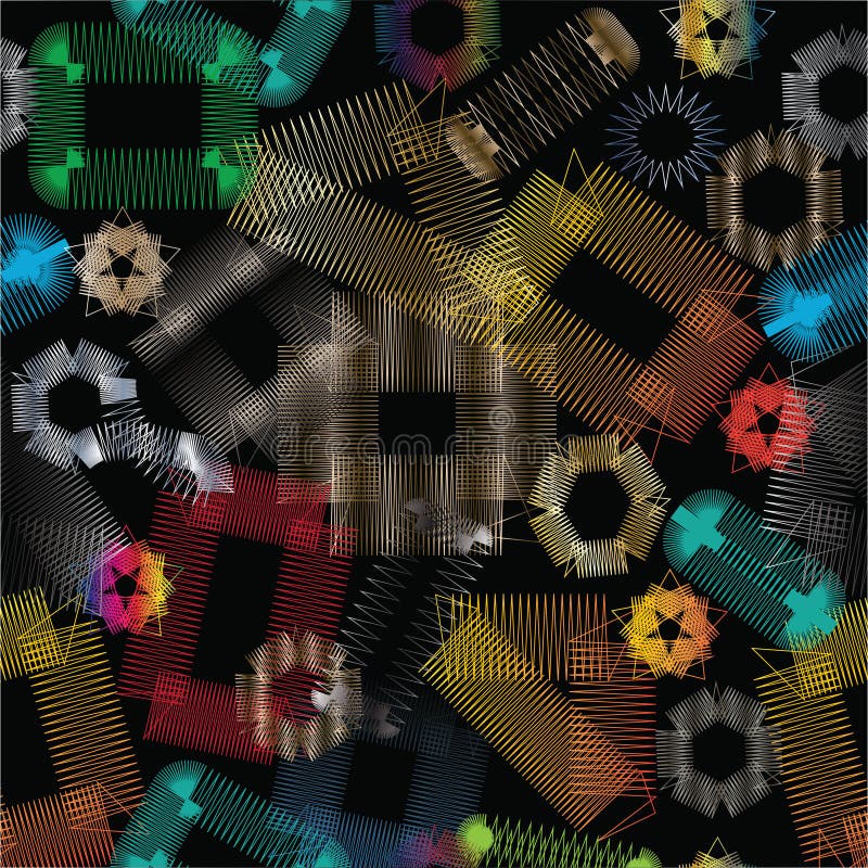 Set of metallic elements stock illustration. Illustration of blank ...