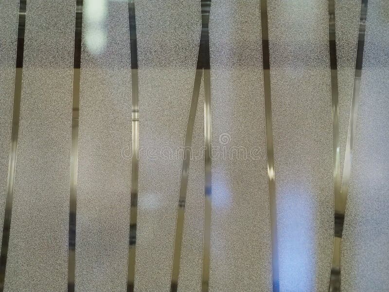 Abstract Metallic and Frosted Glass Panel Design with Vertical Patterns ...