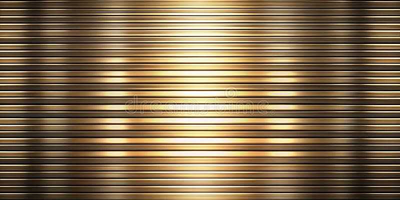 Abstract Metallic Gold Texture with Horizontal Lines and Subtle ...