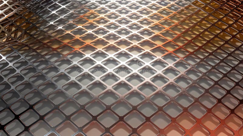 Abstract Metallic Grid Background, Copper and High Quality Image Stock ...