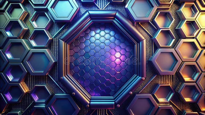 Illuminated Central Octagon Stock Illustrations – 17 Illuminated ...