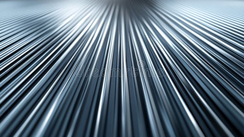 Abstract Metallic Parallel Lines Converging To a Point Stock ...