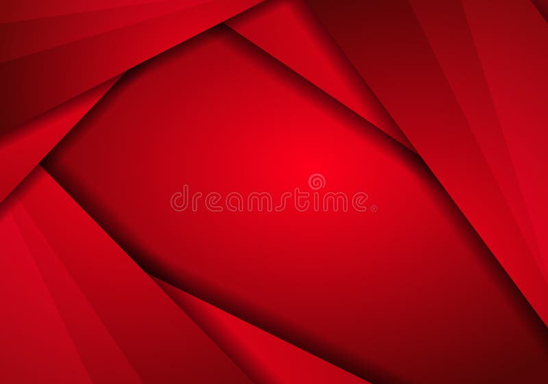 Abstract Metallic Red Frame Layout Modern Tech Design Template B Stock ...