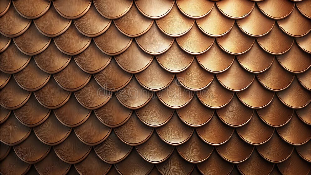 Abstract Metallic Scale Pattern Background Texture a Seamless Design of ...