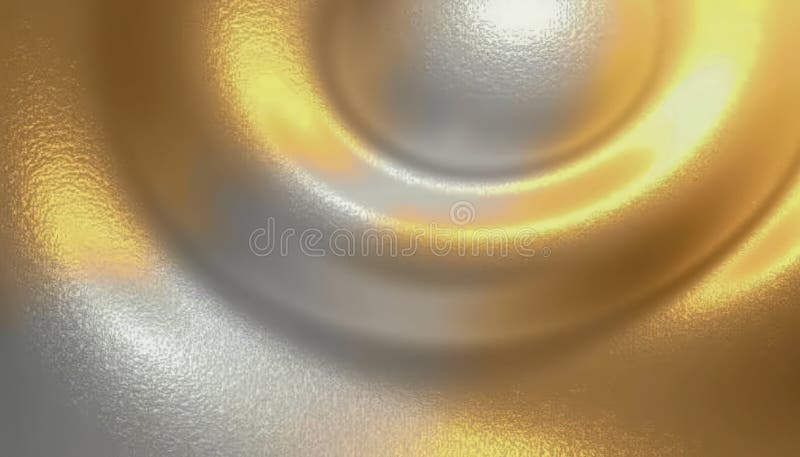 Abstract Metallic Swirl Pattern in Gold and Silver Colors Stock Photo ...