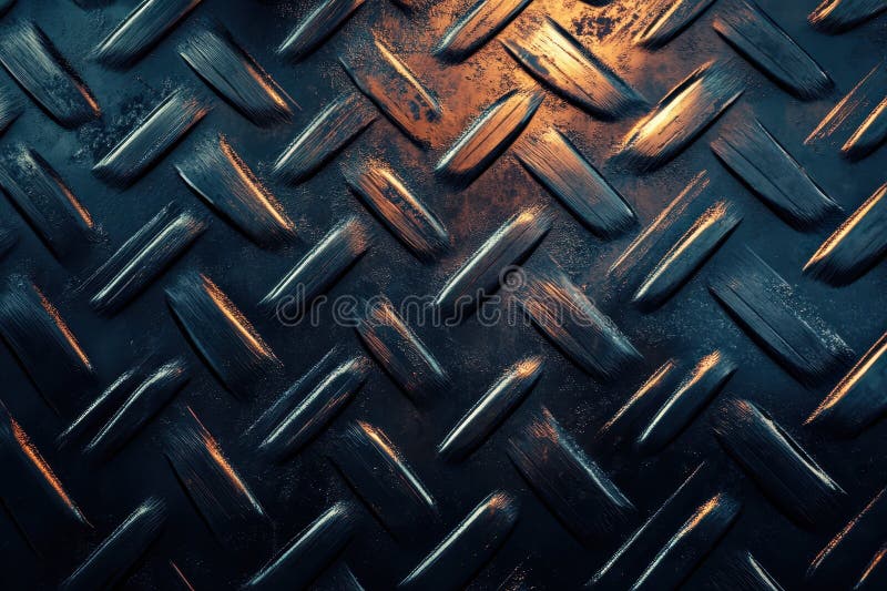 Abstract Metallic Texture with Diamond Pattern and Glimmering Light ...