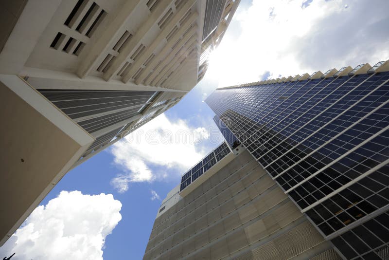 Abstract Miami Architecture Stock Image - Image of miami, wide: 56705155