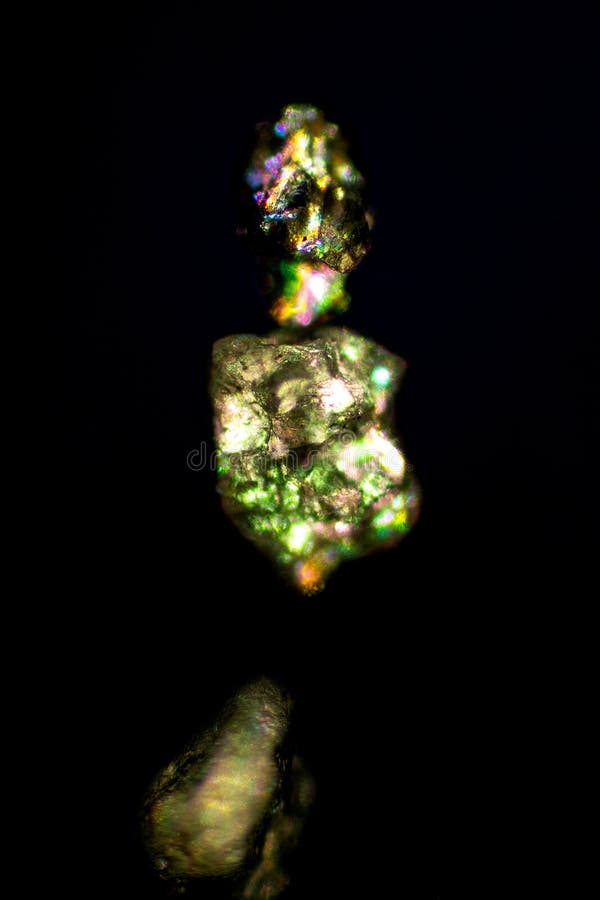 Abstract Micrograph of Beach Sand from Martha`s Vineyard, Massachusetts ...