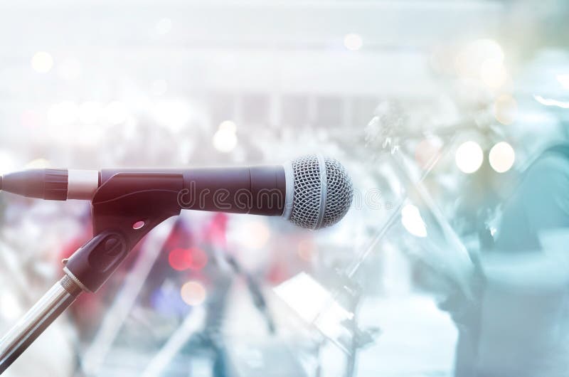 Abstract microphone stock photo. Image of decibel, loud - 1172724