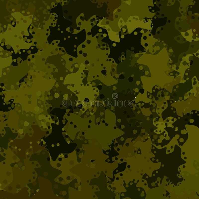 Abstract Military Camouflage Background Stock Vector - Illustration of ...