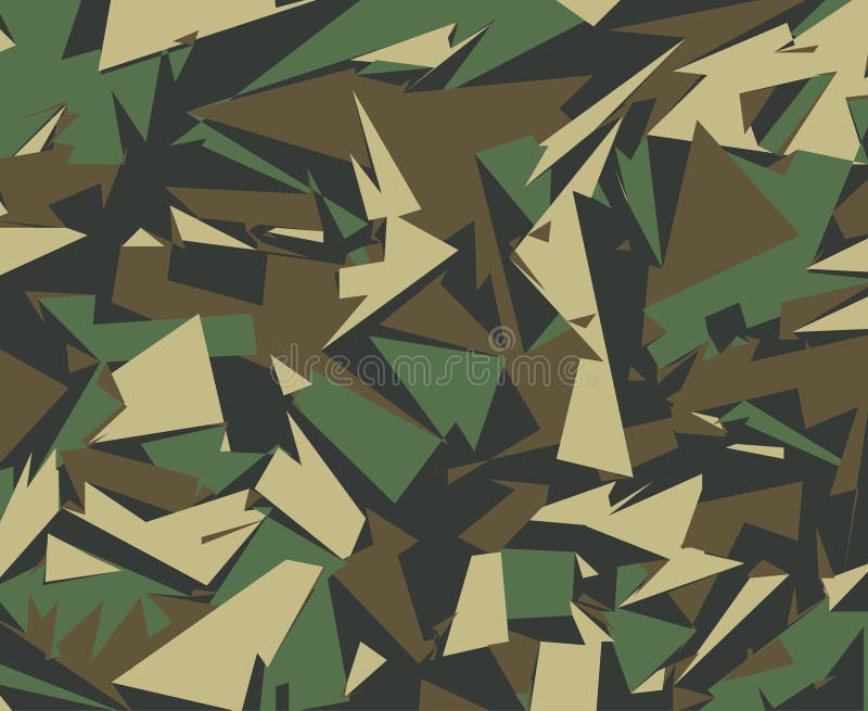 Combat camouflage stock vector. Illustration of forest - 604763