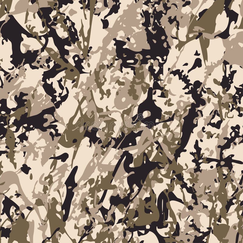 Abstract Military Camouflage Background Stock Vector - Illustration of ...