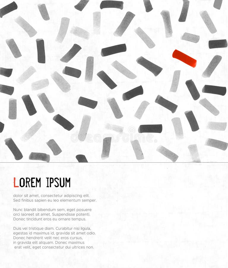 Abstract Minimal Background with Place for Your Text. Stock Vector ...