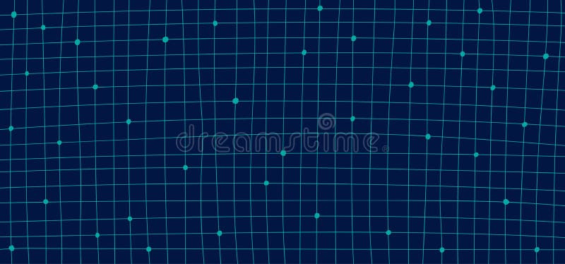Abstract Minimal Blue Line of Drawing Square Pattern Design Template ...