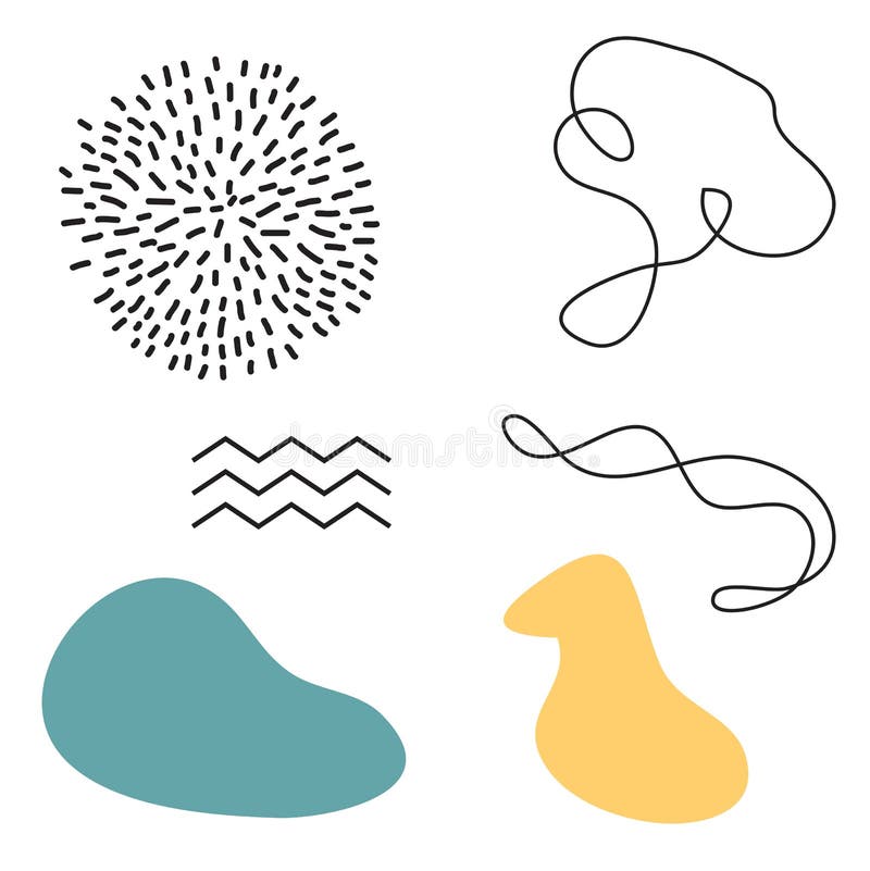 Abstract Minimal Design Element. Vector Illustration Stock Vector ...