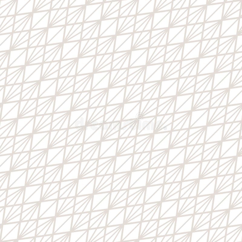 Abstract Minimal Geometric Seamless Pattern with Thin Lines, Diamond ...