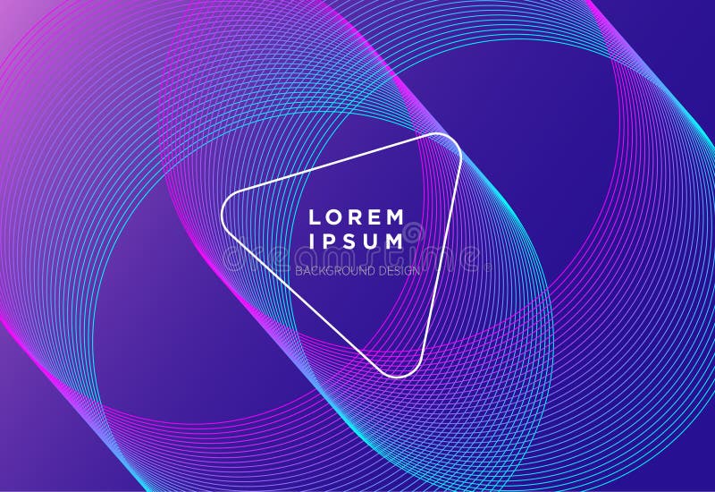 Abstract Minimal Gradient Shapes And Geometric Pattern Composition ...