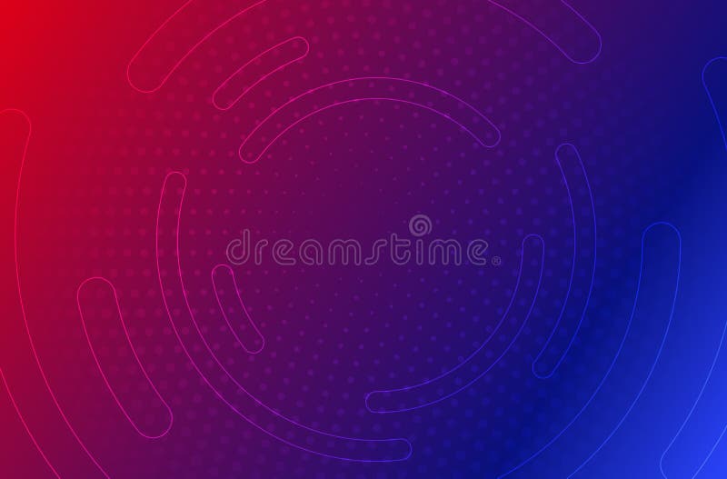 Abstract Minimal Gradient Shapes Geometric Background. Vector ...