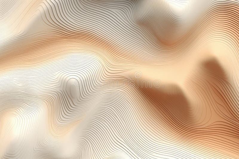 Abstract Minimal Lines Waves Pattern Background Stock Illustration ...