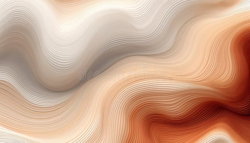 Abstract Minimal Lines Waves Pattern Background Stock Illustration ...