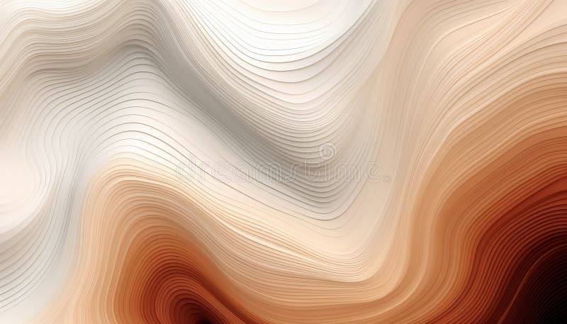 Abstract Minimal Lines Waves Pattern Background Stock Illustration ...