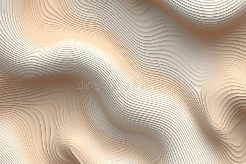 Abstract Minimal Lines Waves Pattern Background Stock Illustration ...
