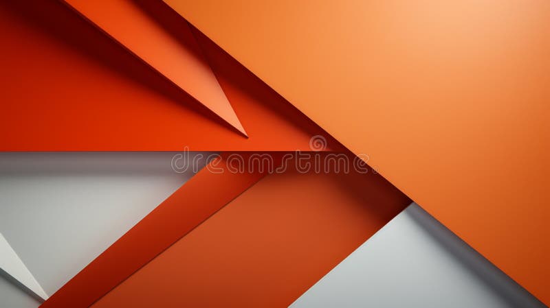 Abstract Minimal Orange Background with Geometric Creative and Minimal ...