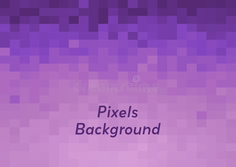 Abstract Minimal Pixel Art Background Gradient of Purple Illustration ...