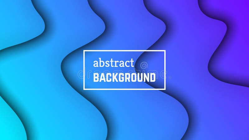 Abstract Minimal Wave Geometric Background Stock Vector - Illustration ...