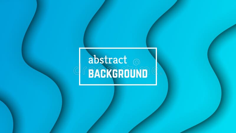 Abstract Minimal Wave Geometric Background Stock Vector - Illustration ...