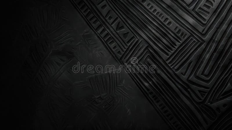 Abstract Minimalism. Black Texture Background Stock Illustration ...