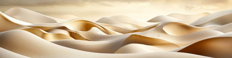 Abstract Minimalist Background, 3D Gradient Flowing Waves ...
