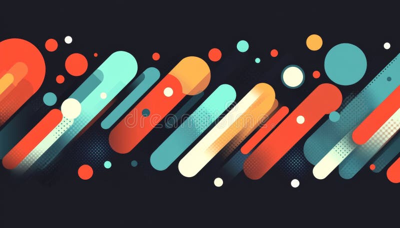 Abstract Minimalist Background, Geometric Shapes, Dynamic Composition ...