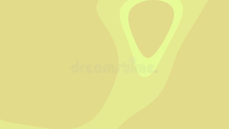 Abstract Minimalist Background with Soft Curved Shapes in Subtle Yellow ...