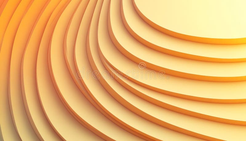 Abstract Minimalist Background, Soft Yellow Monochromatic Gradient ...