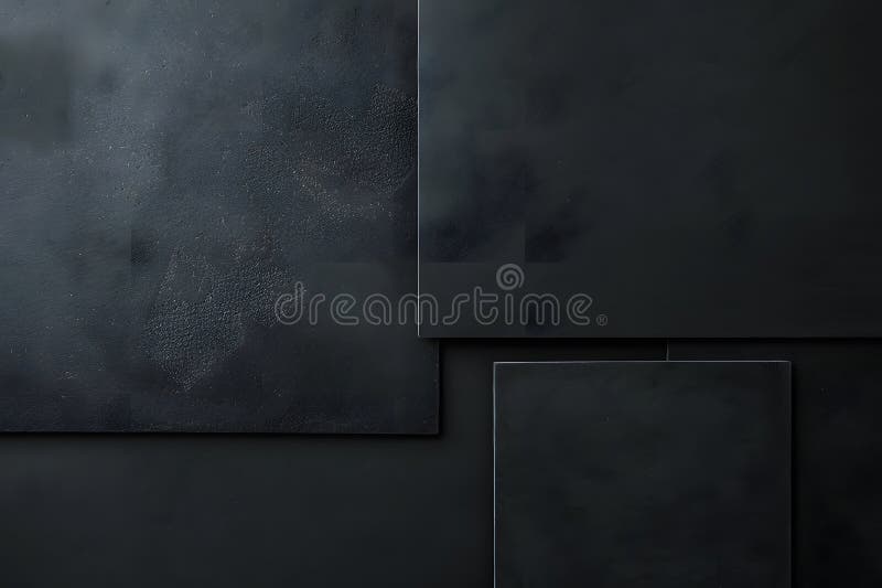 Abstract Minimalist Black Squares Texture Background Stock Illustration ...