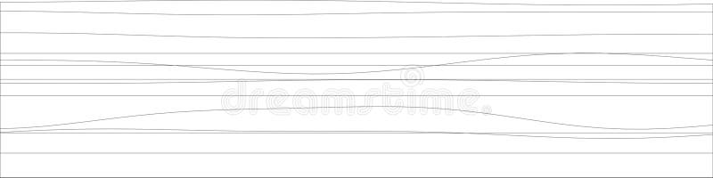 Abstract Minimalist Black and White Line Art Featuring Curved Lines on ...