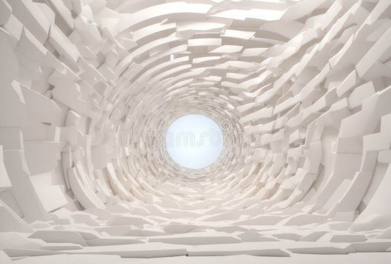 An Abstract and Minimalist Geometric Shapes on a Neutral Background ...