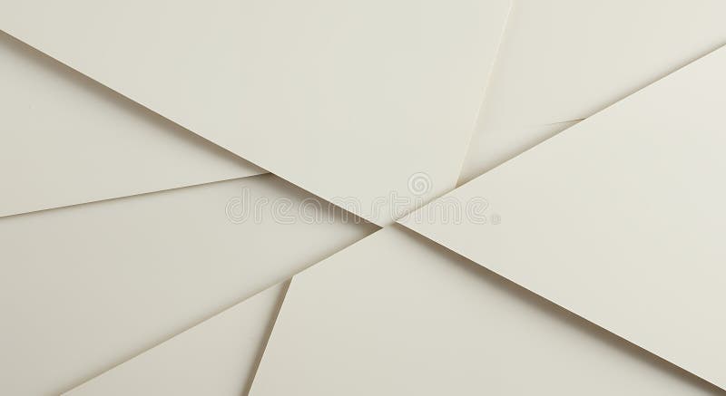 Abstract Minimalist Paper Sheets Background with Shadows and ...