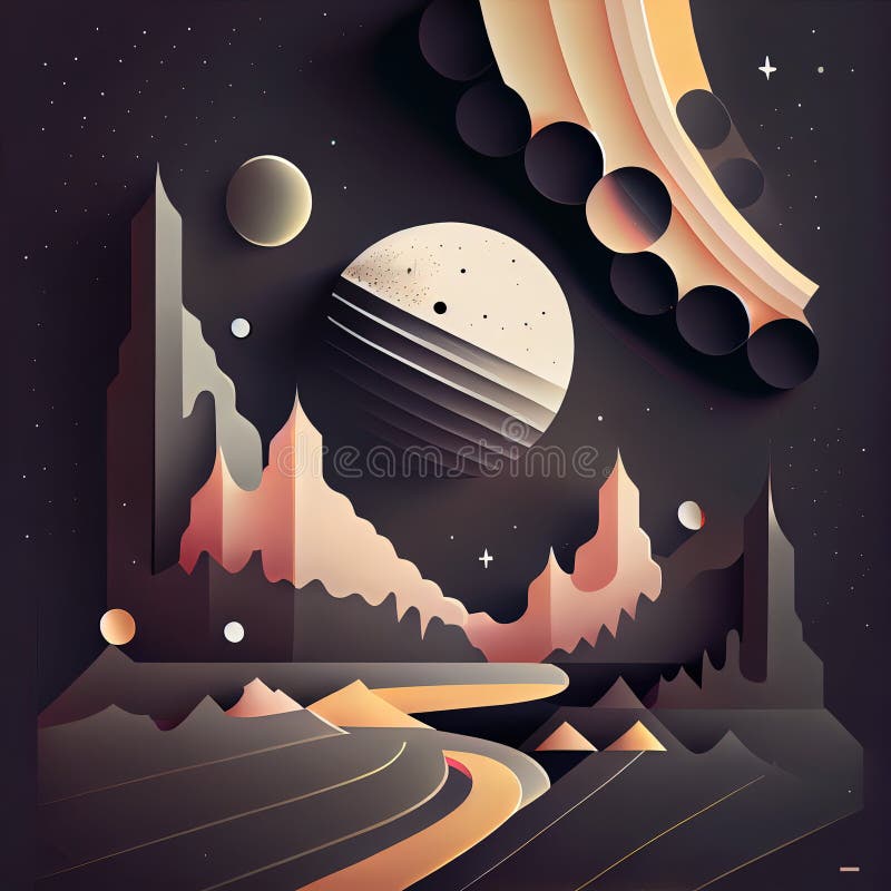 Moonscape Landscape Stock Illustrations – 356 Moonscape Landscape Stock ...