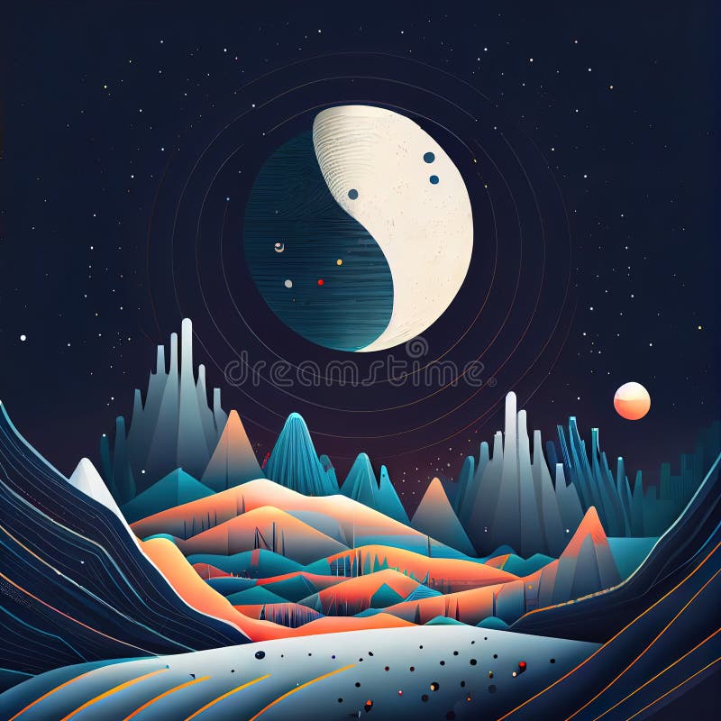 Cosmonaut Moonscape Stock Illustrations – 307 Cosmonaut Moonscape Stock ...