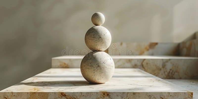 Abstract Minimalist Shapes that Play with the Concept of Weight and ...